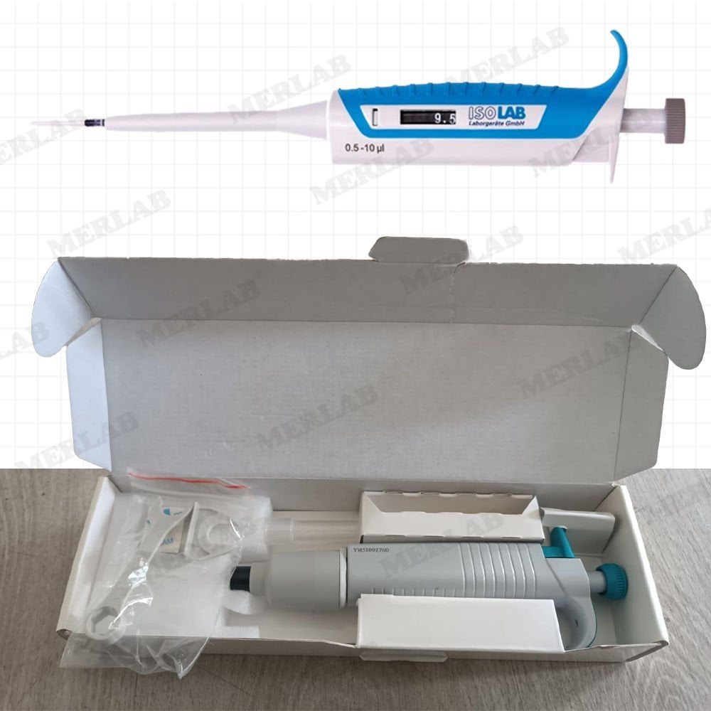 ISOLAB Hacim Ayarlı Mikropipetler Tek Kanallı Otoklavlanabilir ISOLAB / e-merlab