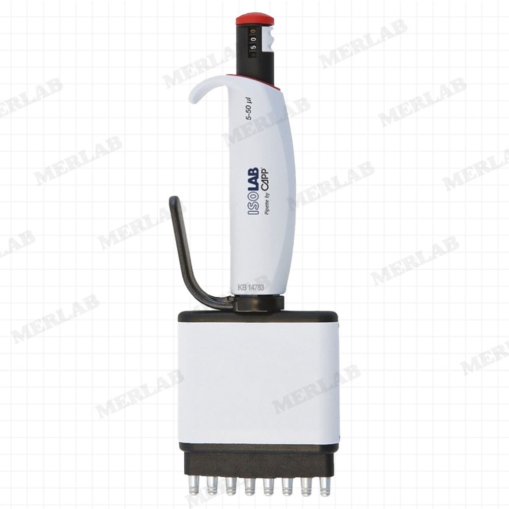 ISOLAB 8 Kanallı Komple Otoklavlanabilir Hacim Ayarlı Mikropipetler ISOLAB / e-merlab